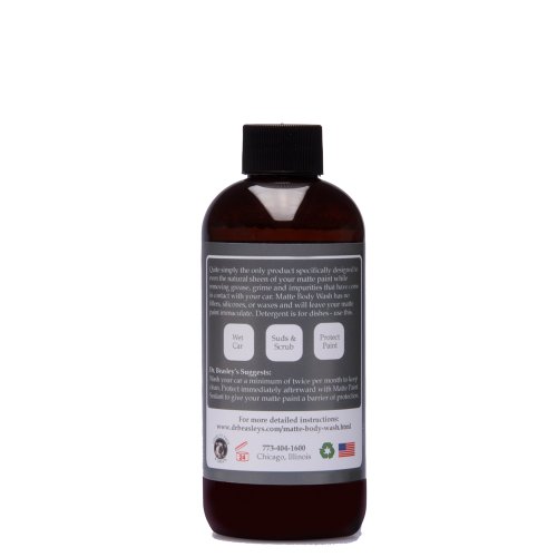 Dr. Beasley's MP10D12 Matte Body Wash-12 oz., Premium Matte Car Wash Soap, pH Balanced, Readily Biodegradable