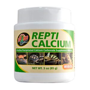 zoo med repti calcium with d3 reptile supplement