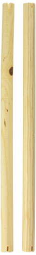 Prevue Pet Products BPV376 2-Pack Birdie Basics Wood Bird Perch, 3/4 by 15-Inch