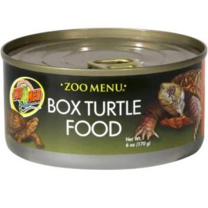 zoo med box turtle food canned food (6 oz)