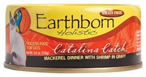 earthborn holisitc catalina catch grain-free moist cat food