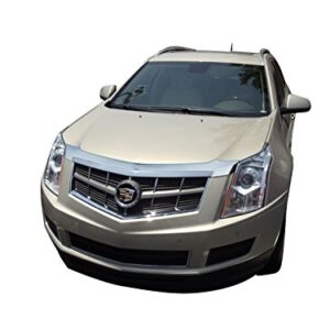 Auto Ventshade [AVS] Aeroskin Hood Protector | 2010 - 2017 Cadillac SRX, Low Profile/Flush - Chrome | 622042