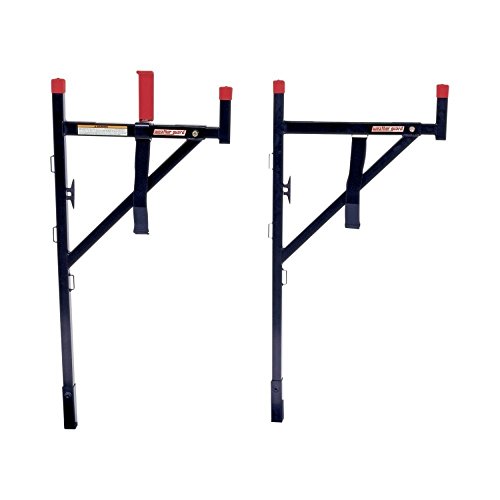 Weather Guard 1450 Weekender Horizontal Ladder Rack, black