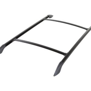 Perrycraft AV4158-B Aventura Black 41" Wide x 58" Long Complete Ready-to-Install, Drill-in Installation Roof Rack Kit - 110 lb. Capacity