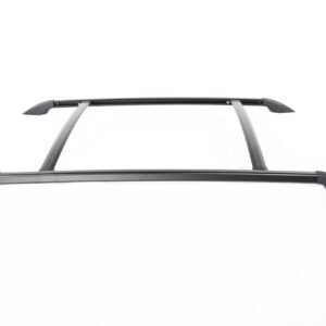 Perrycraft AV4158-B Aventura Black 41" Wide x 58" Long Complete Ready-to-Install, Drill-in Installation Roof Rack Kit - 110 lb. Capacity