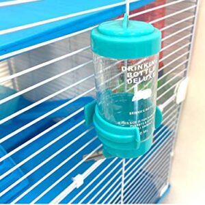 Large 3-Floors Expandable and Customizable Small Animal Critter Cage for Dwarf Syrian Hamster Habitat Rodent Gerbil Rat Mouse Mice