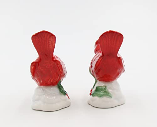 Cosmos Gifts Cardinal Couple Salt and Pepper Set, 2-7/8-Inch