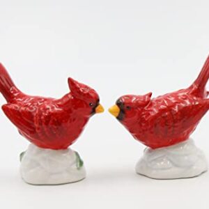 Cosmos Gifts Cardinal Couple Salt and Pepper Set, 2-7/8-Inch