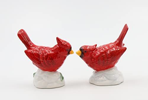 Cosmos Gifts Cardinal Couple Salt and Pepper Set, 2-7/8-Inch