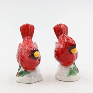 Cosmos Gifts Cardinal Couple Salt and Pepper Set, 2-7/8-Inch