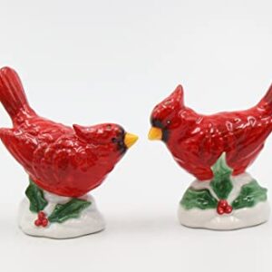 Cosmos Gifts Cardinal Couple Salt and Pepper Set, 2-7/8-Inch