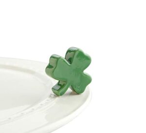 nora fleming hand-painted mini: shamrock a28