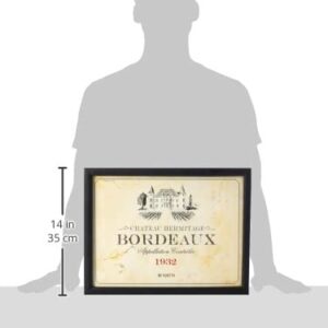 Pimpernel Vin De France Lap Tray, Black