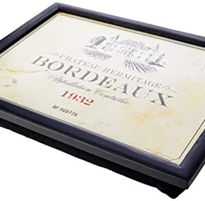 Pimpernel Vin De France Lap Tray, Black