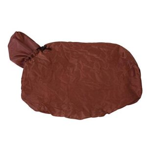 western 210 denier saddle cover brown