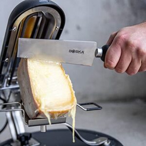 Raclette Knife Monaco Collection Pro 10 inch - Stainless Steel Spatula Raclette Mini Serving Cutting Tool for Cheese Slicing or Butter Spreader - Small Kitchen Knife Durable