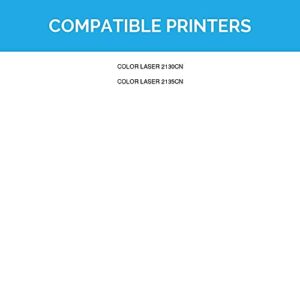 LD Products Compatible Toner Cartridge Replacements for Dell 330-1436 T106C High Yield (Black, 3-Pack) for use in Color Laser 2130cn & 2135cn