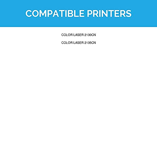 LD Products Compatible Toner Cartridge Replacements for Dell 330-1436 T106C High Yield (Black, 3-Pack) for use in Color Laser 2130cn & 2135cn