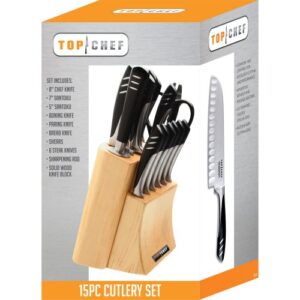 Top Chef by Master Cutlery, 15-Piece Knife Set