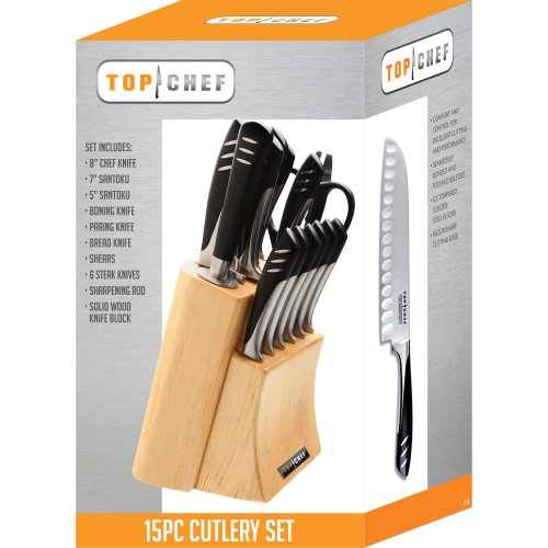 Top Chef by Master Cutlery, 15-Piece Knife Set