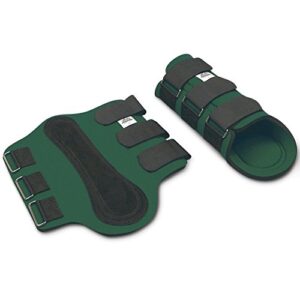 toklat neoprene front splint boot, small, hunter green