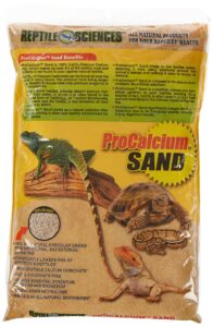 reptile sciences terrarium sand, 10-pound, natural sedona