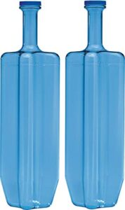 san jamar rapi-kool plastic chill utensil, 128 ounces, blue, (set of 2)