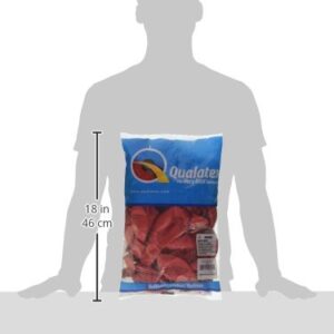 Qualatex 16" Red Latex Balloons (50ct)