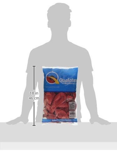 Qualatex 16" Red Latex Balloons (50ct)