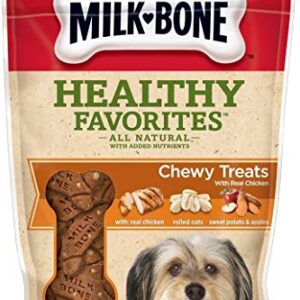 Milk-Bone Healthy Favorites Chewy Dog Treats, Real Chicken, 5 Ounces