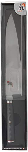 Miyabi Kaizen Chef's Knife, Medium, Black with Red Accent