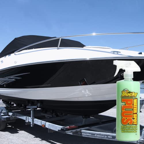 DUCKY PRODUCTS Water Spot Plus: Spray with Wax for Boat, Car, Motorcycle & RV Exterior Detailing, 32 oz