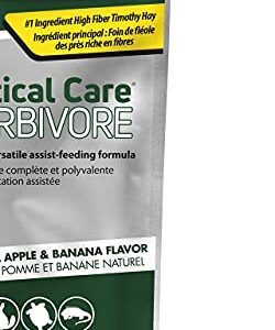 Oxbow Animal Health Critical Care, Herbivore, Apple-Banana Flavor, 454 Gram Bag, 1-lbs (70105)