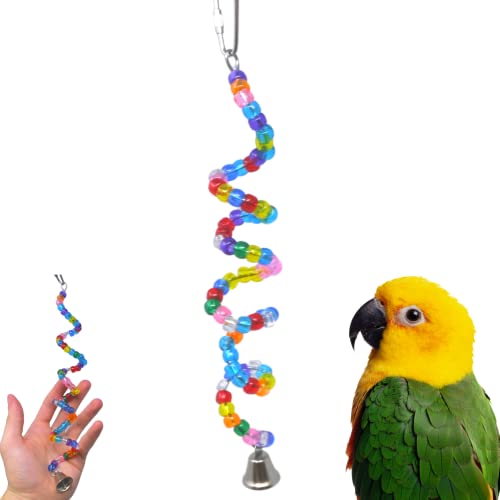 Bonka Bird Toys 869 Millet Holder Colorful Plastic Bead Miller Foraging Parakeet Budgie Finch Dove