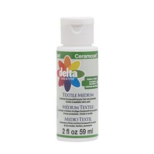 delta creative ceramcoat textile medium delta 2oz, 2 ounce