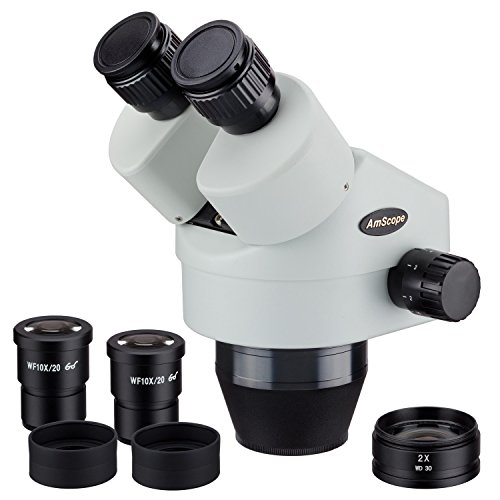 AmScope SM790B 7X-90X Binocular Zoom Power Stereo Microscope Head