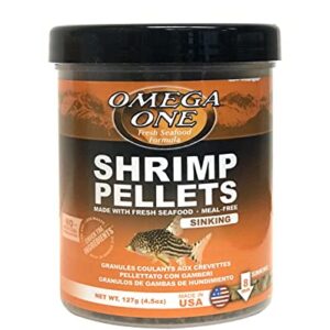 Omega One Sinking Shrimp Pellets, 8mm Pellets, 4.5 oz