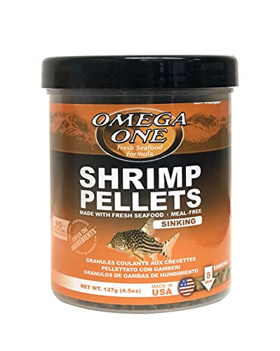 Omega One Sinking Shrimp Pellets, 8mm Pellets, 4.5 oz