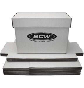 bcw short comic box - 10 ct