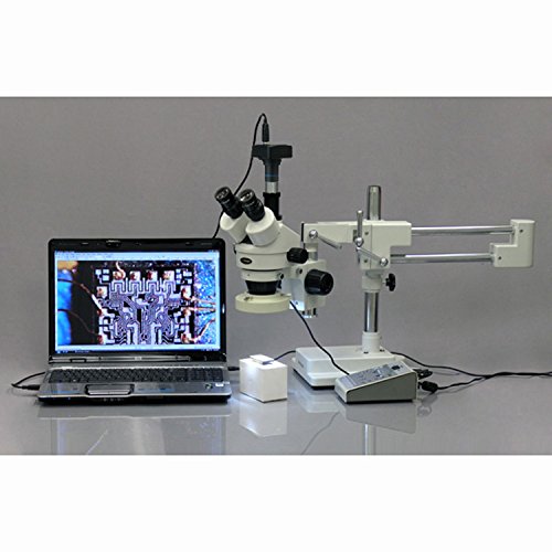 AmScope MU800-CK 8.0 MP USB2.0 Microscope Digital Camera + Calibration Kit, Compatible with Windows XP/Vista/7 and Mac OS 10.6 & Up