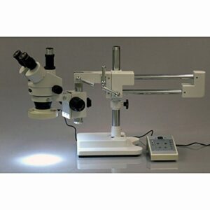 AmScope LED-80AM 80-LED Lighting-Direction-Variable Microscope Ring Illuminator