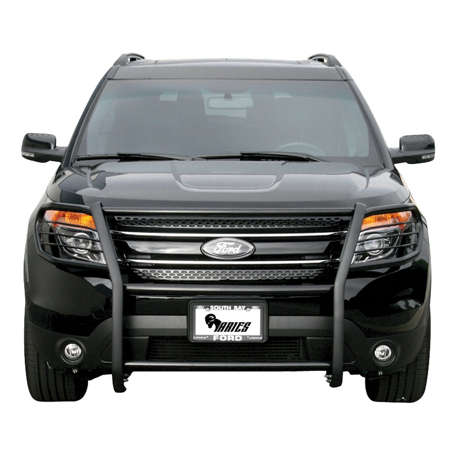 ARIES 3065 1-1/2-Inch Black Steel Grille Guard, No-Drill, Select Ford Explorer