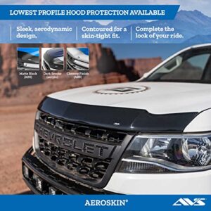 Auto Ventshade [AVS] Aeroskin Hood Protector | 2008 - 2013 Cadillac CTS, Low Profile/Flush - Smoke | 322059