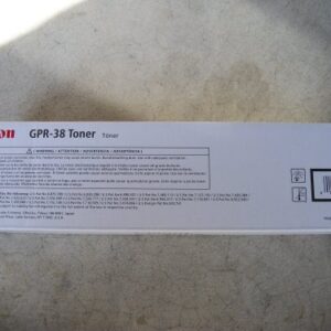 Canon 3766b003aa (gpr-38) Toner, 56,000 Page-Yield, Black