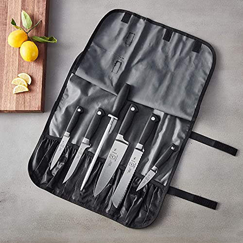 Mercer Culinary Genesis 7-Piece Forged Knife Roll Set