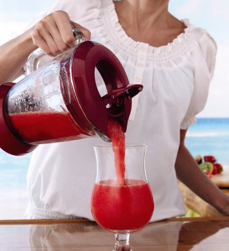 Margaritaville Fiji Frozen Concoction Maker with Easy Pour Jar and Party Guide