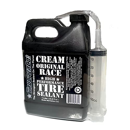 TruckerCo High Performance Cream Original Race Tubeless Tire Sealant 1 Liter