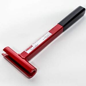 Hinge Tweaker Red Standard Weight Size for .134 Gauge Commercial Door Hinge Adjustment Tool/Hinge Bender