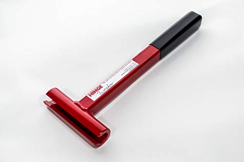 Hinge Tweaker Red Standard Weight Size for .134 Gauge Commercial Door Hinge Adjustment Tool/Hinge Bender