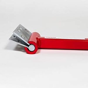 Hinge Tweaker Red Standard Weight Size for .134 Gauge Commercial Door Hinge Adjustment Tool/Hinge Bender